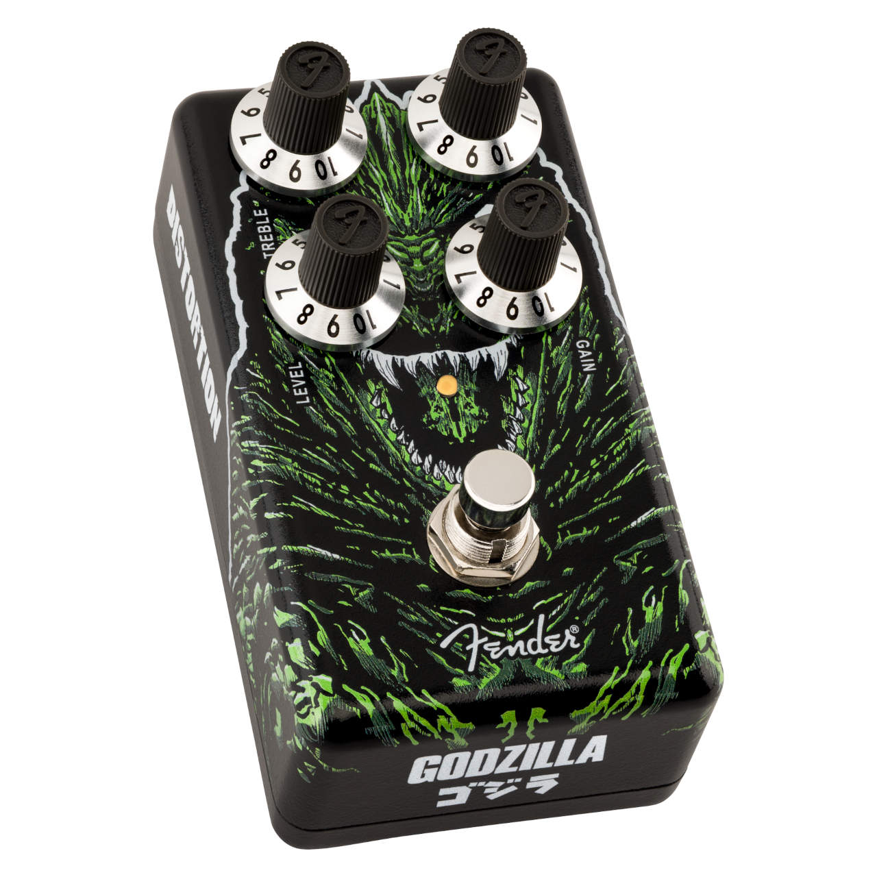 オペアンプベースのディストーションにあのゴジラのアートワークが施されたインパクト強烈な1台！ Fender&nbsp;Godzilla Distortion &nbsp; オペアンプベースのディストーションにあのゴジラのアートワークが施され...