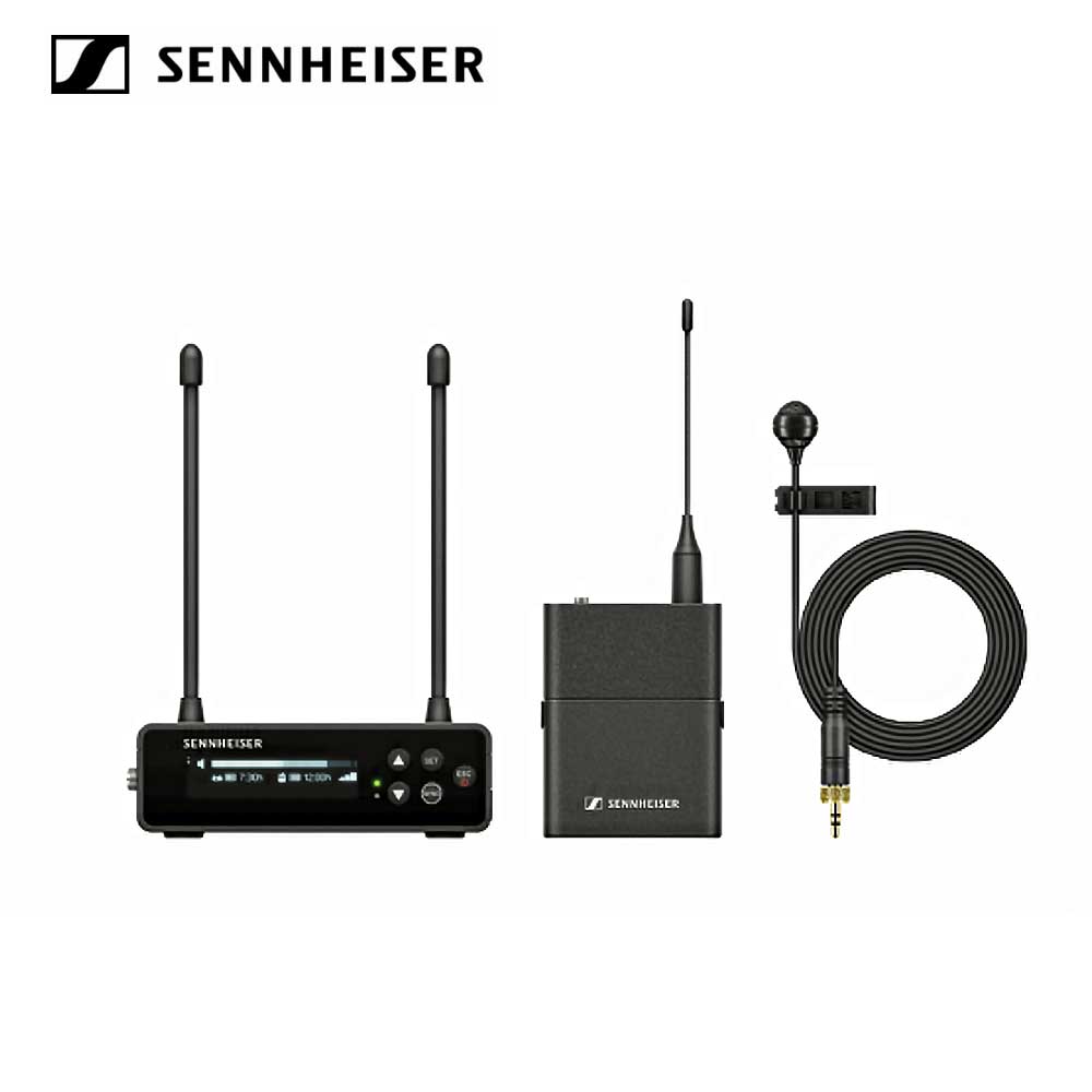 SENNHEISER ( ゼンハイザー ) EW-DP ME 2 SET (T12) ◆ ポータブルデジタル UHF ワイヤレスマイクロホンシステム セット ◆ 映画制作者、コンテンツクリエーター、放送局に最適なポータブルデジタルUHFワイ...