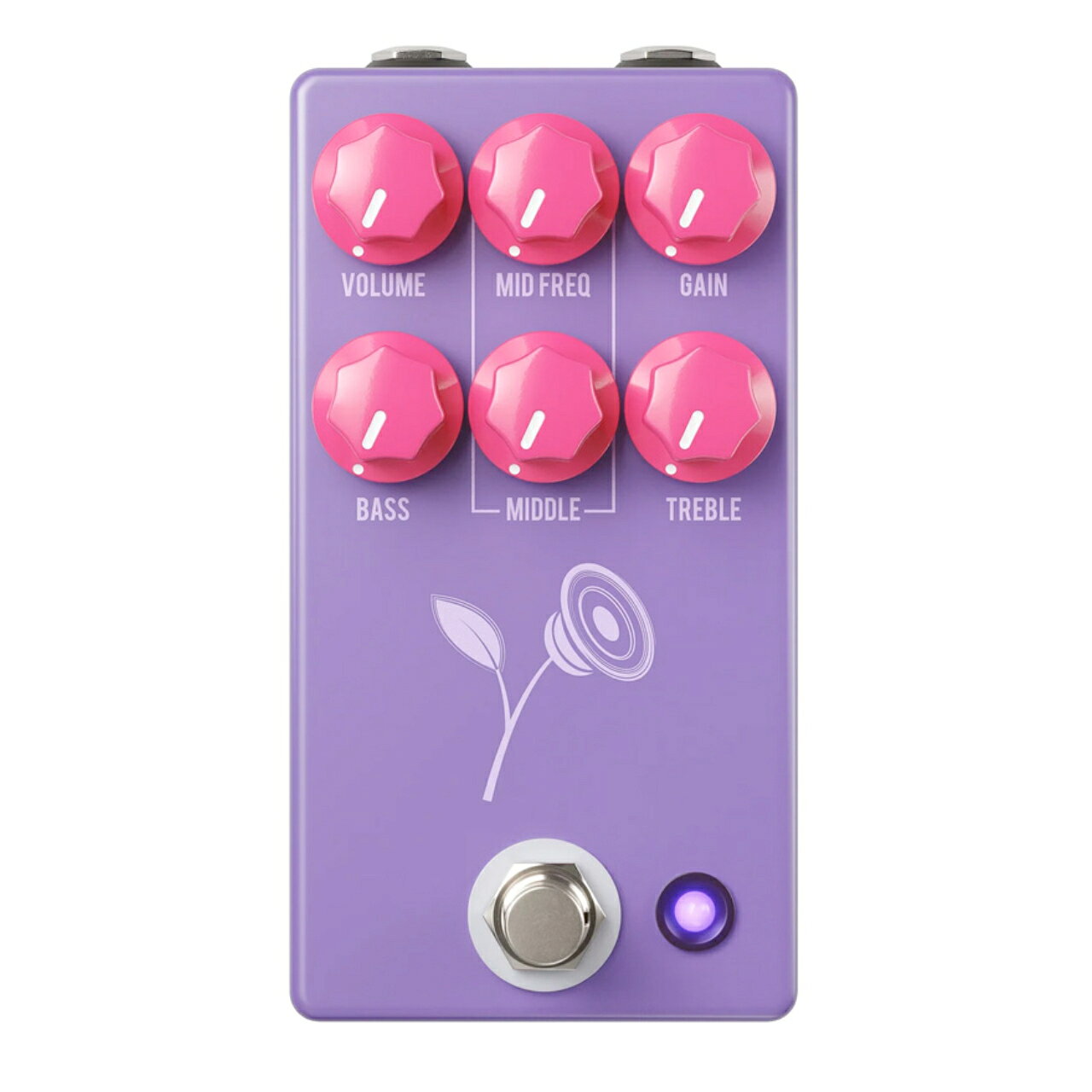 ブラジルのギタリスト、ソングライター、プロデューサーであるLari Basilio共同開発のオーバードライブペダル JHS Pedals&nbsp;The Violet(PURPLE)&nbsp;&nbsp; &nbsp; The Viol...
