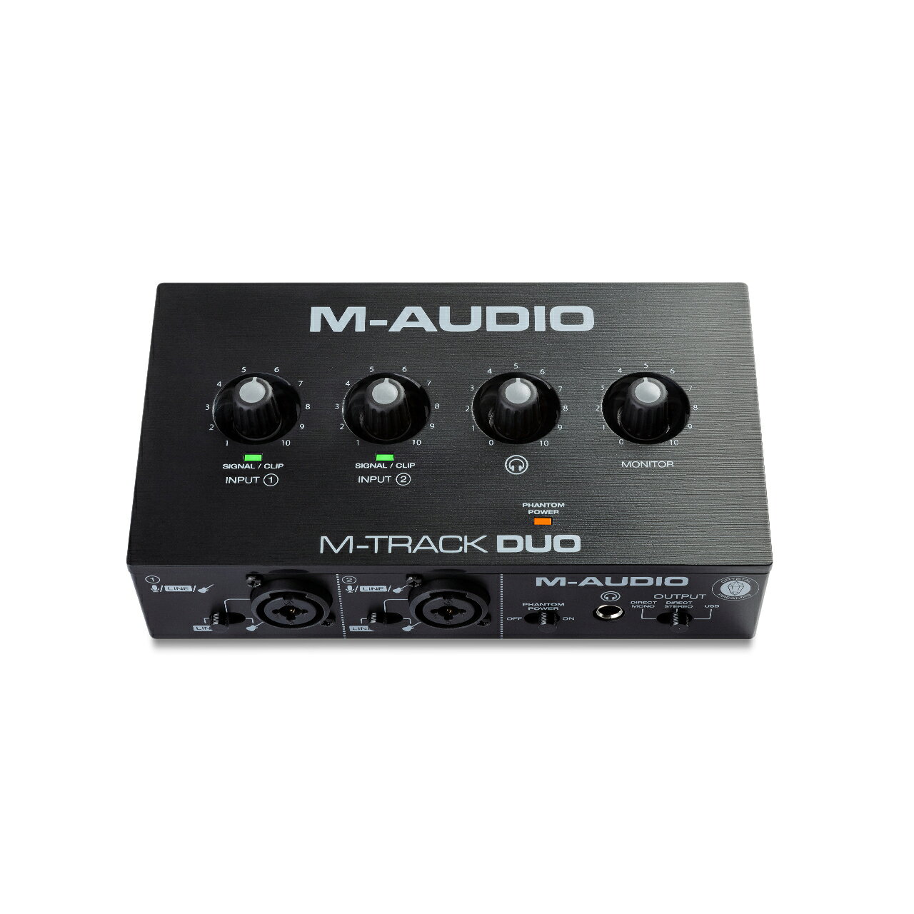 クリアな音質を可能にするコンパクトなオーディオインターフェース M-Track Duo ポータブルなオーディオインターフェース コンパクトでシンプルなデザインに加え、16bit/48kHzでの高解像度レコーディングを実現。Mac/PC/iO...
