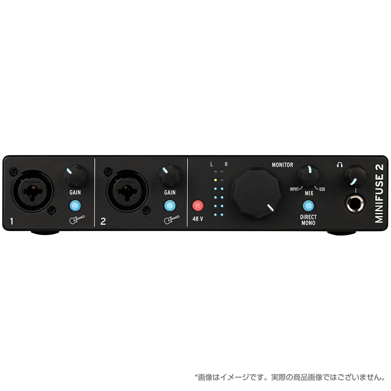 MINIFUSE 2 BLACK OUTLET オーディオインターフェイス 他では見られないポータブルでフル装備、そして使いやすいインターフェイスで、いつでもどこでも刺激を受けて自分自身を表現。 OUTLET:アウトレット特価品 こちらの商...