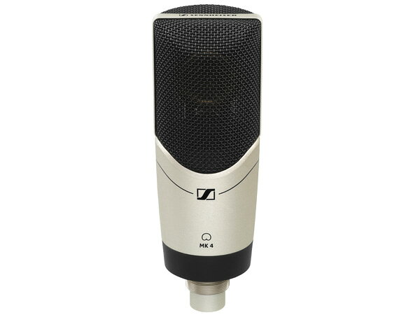 《 トゥルーコンデンサーマイクロホン 》スタジオマイクロホン (^_^)v ◆ SENNHEISER ( ゼンハイザー )&nbsp; MK4［ 商品説明 ］ MK4はゼンハイザーで初めて、大型ダイヤフラムを搭載したスタジオマイクロホンです...