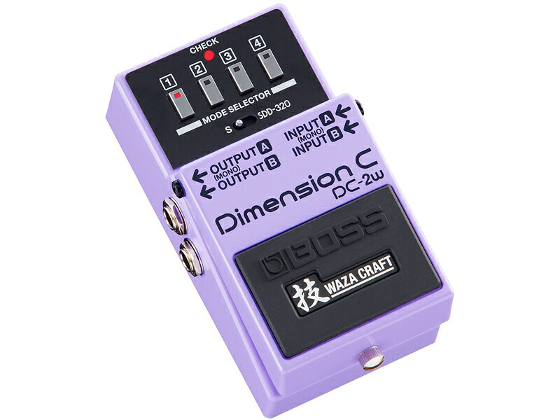 やはりコントロールに目が行ってしまいます&hellip;そんなちょっと変わったエフェクターDimension C！ BOSS DC-2W &nbsp; Dimensionサウンドは新たな領域へ 多くのミュージシャン、エンジニアに愛用されてい...