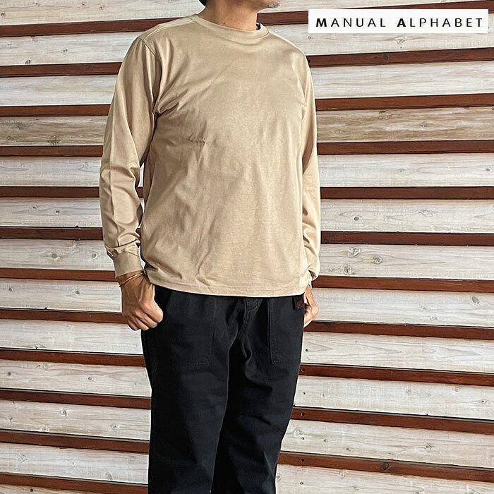 着用シーズン秋　冬　春素材・品質コットン100％&nbsp;ABCDE156506743257546845360577048単位：cmMANUAL ALPHABETは、シャツを基本としたメーカー発の国内ブランドです。メーカーだからこそ気付く...