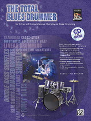 ジャンル：教則本出版社：Alfred弊社に在庫がない場合の取り寄せ発送目安：4日-12日編成：ドラムセット解説：ブルースドラマーをトータル的にバックアップするブルースドラムのための教則本です。ファンキーなブルース、ジャズ・ブルース、ブルース...