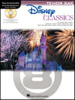 ジャンル：サックス出版社：Hal Leonard弊社に在庫がない場合の取り寄せ発送目安：8日-31日編成：テナー・サックス解説：ディズニーのクラシックの名曲集です。「星に願いを」、「不思議の国のアリス」、「ハイホー」等、全14曲の名曲が詰ま...