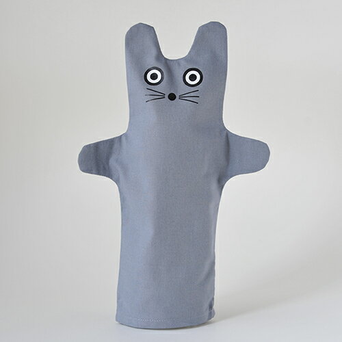 spiel.end（ドイツ） L:27cm、胴幅:12cmコットン100％手洗い可 1980年代に作られていた布製の手人形が復刻されました！全部で10種類あるのですが、シンプルなシルエットなのに、鼻やひげ、目の位置や大きさを変化させるだけで...