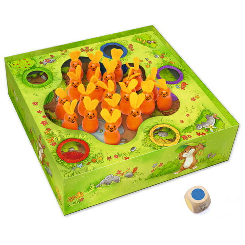 **********************************************原題 ■ HOPP HOPP Haeschen別題 ■ BOUNCING Bunnies作者 ■ Reiner Knizia年齢 ■ 3才〜人数 ■...