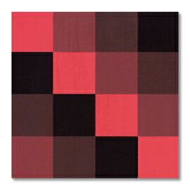 ●お取り寄せの商品です。納期：通常1週間程度。 童具館(日本) 基尺：45mm、板厚7.5mm材質：ブナ、マグネットラバー塗料：合成樹脂塗料正方形：赤清色ライト×4赤濁色ライト×4赤濁色ダーク×4赤清色ダーク×4 童具館≪マグネットモザイク...