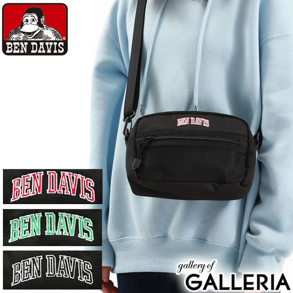 BEN DAVIS/ベンデイビス/WIDE MESH SHOULDER CL/ミニショルダーバッグ/ショルダーバッグ/ミニショルダー/バッグ/横型ショルダー/横/ヨコ/横型/ショルダー/ミニ/小さい/小さめ/コンパクト/斜めがけバッグ/斜め...