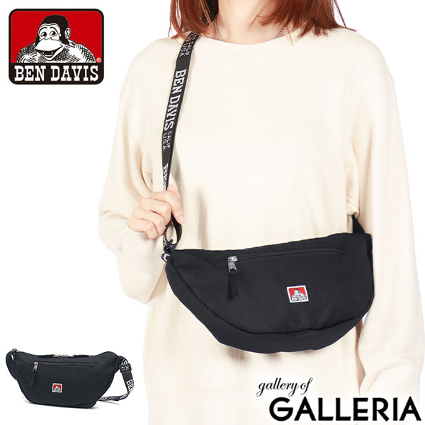 ベンデイビス ショルダーバッグ レディース メンズ 斜めがけバッグ ブランド BEN DAVIS バッグ 斜めがけ ショルダー 小さめ 軽量 軽い 可愛い かっこいい 大人 おしゃれ 黒 ミニショルダー HALF MOON SHOULDER...