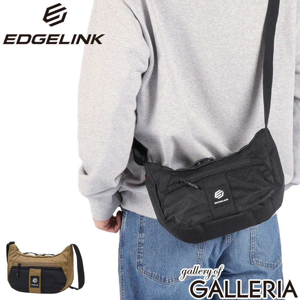 エッジリンク ショルダーバッグ EDGELINK メンズ レディース ブランド 斜めがけバッグ 斜めがけ 大人 斜め掛けバッグ 軽量 小さめ ミニショルダーバッグ エース ace 4L HYPHENORM Round Shoulder Ba...