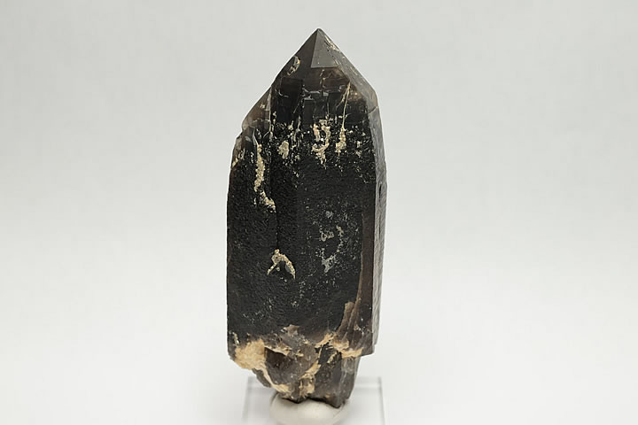 7.9×3.2×2.4cm　86g　 中津川産の黒水晶です。 とても見栄えがする標本です。 岐阜県中津川市蛭川田原産　