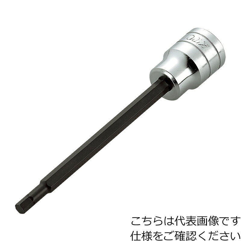 【特長】●ビット部は差込式で交換が可能です。●ロングタイプです。●差込角側は応力の集中を防ぐパワーフィット形状を採用しています。【仕様】●差込角(mm)：12.7●対辺寸法(mm)：6●ビット長さ(mm)：99●全長(mm)：132●対辺(...