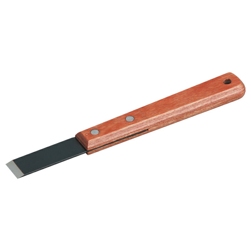 【特長】●摩耗が少ない硬鋼刃を使用しています。【仕様】●全長(mm)：180●刃幅(mm)：18●刃長(mm)：50●刃厚(mm)：1.4【仕様2】●刃厚：1.4mm【材質／仕上】●刃：硬鋼●グリップ：合板【注意】●タガネやレバー、ナイフ代...