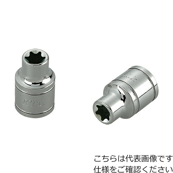 【特長】●KTC独自のパワーフィット形状を差込角に採用しています。【用途】●汎用工具に。【仕様】●呼びNo.：E4●先端寸法(mm)：5.8●差込角(mm)：6.35●全長(mm)：18●対辺寸法(mm)：3.83【仕様2】●口径部形状：E...