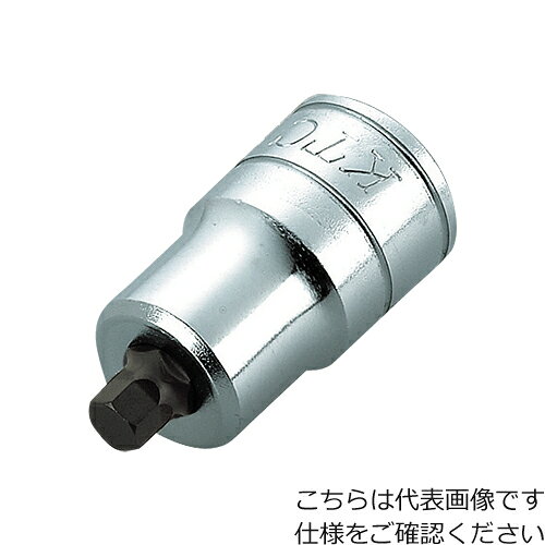 【特長】●ビット部は差込式で、交換が可能です。●超ショートタイプです。●差込角側は応力の集中を防ぐパワーフィット形状を採用しています。【用途】●汎用工具【仕様】●差込角(mm)：9.5●対辺寸法(mm)：7●ビット長さ(mm)：7●全長(m...