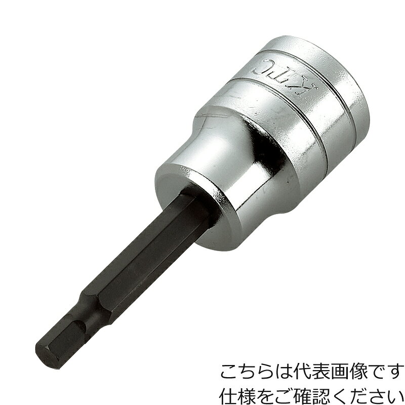 【特長】●ビット部は差込式で、交換が可能です。●スタンダードタイプです。●差込角側は応力の集中を防ぐパワーフィット形状を採用しています。【用途】●汎用工具【仕様】●対辺寸法(インチ)：7/16●差込角(mm)：12.7●ビット長さ(mm)：...