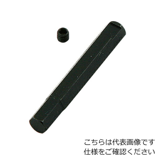 【特長】●六角穴付止めねじ付です。●ビット交換時にはタイプAの場合は2mm、タイプBの場合は2.5mmのヘキサゴンレンチが必要です。【用途】●交換用ビット【仕様】●対辺寸法(インチ)：5/16●ソケット側寸法(mm)：8●全長(mm)：51...