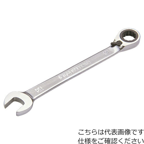 【特長】●左右切替式なので、作業性に優れています。●ラチェットめがね部は本締めが可能です。●送り角度5°（8mmは除く）で、狭い場所でのスムーズな連続作業ができます。【仕様】●対辺寸法(mm)：12●厚さ(mm)スパナ：6.0●厚さ(mm)...