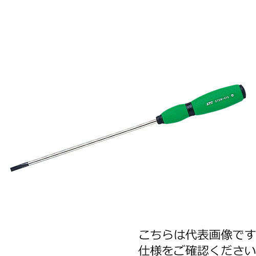 【特長】●グリップは軽く、ベトつき感がなく環境にやさしいエストラマー樹脂を採用しています。●軸は非貫通タイプで先端マグネット付です。●軸の材質はCr−Vです。【用途】●汎用工具【仕様】●刃先：［［−］］4●軸長(mm)：75●全長(mm)：...