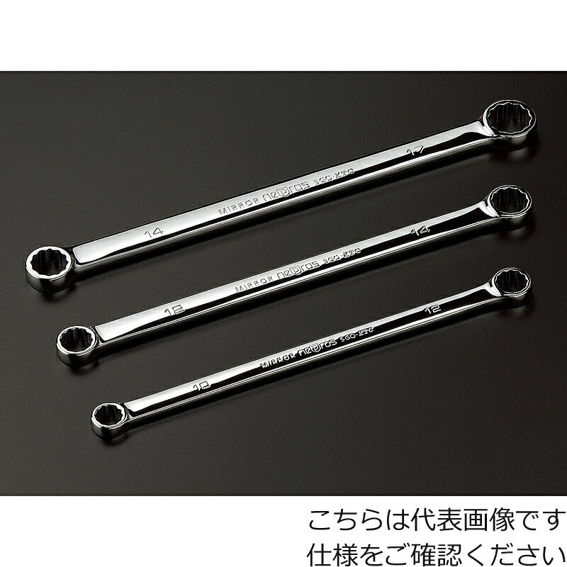 【特長】●口径部に15°の角度があるため、裏表使用すると30°の範囲で作業できます。●ヘッド部の厚みを薄くすることにより狭い場所での作業性が向上しています。●口径部は7°30′の角度を設け、レンチ裏表を使用することにより15°の範囲で作業が...