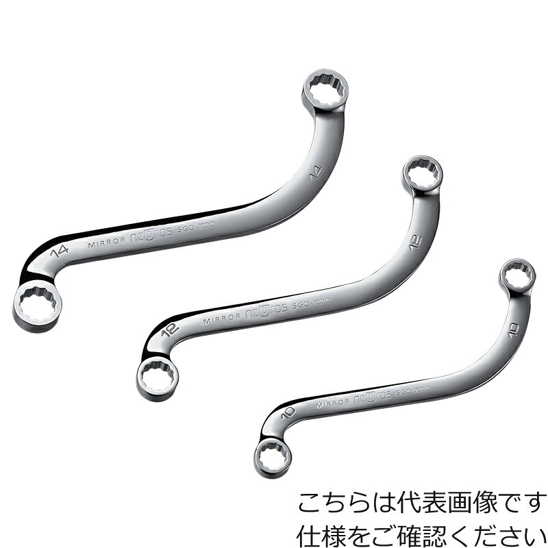 【特長】●1本に同サイズで異なるR形状を採用しました。●左右・裏表で4方向からボルト・ナットにアプローチできます。●口径部は理想的な面接触を実現するNパワーフィット形状です。【用途】●ネプロス・汎用工具【仕様】●対辺寸法(mm)：10×10...