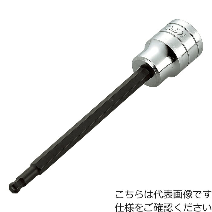 【特長】●ビット部は差込式で交換が可能です。●ロングボールポイントタイプです。●差込角側は応力の集中を防ぐパワーフィット形状を採用しています。【仕様】●差込角(mm)：12.7●対辺寸法(mm)：7●ビット長さ(mm)：99●全長(mm)：...