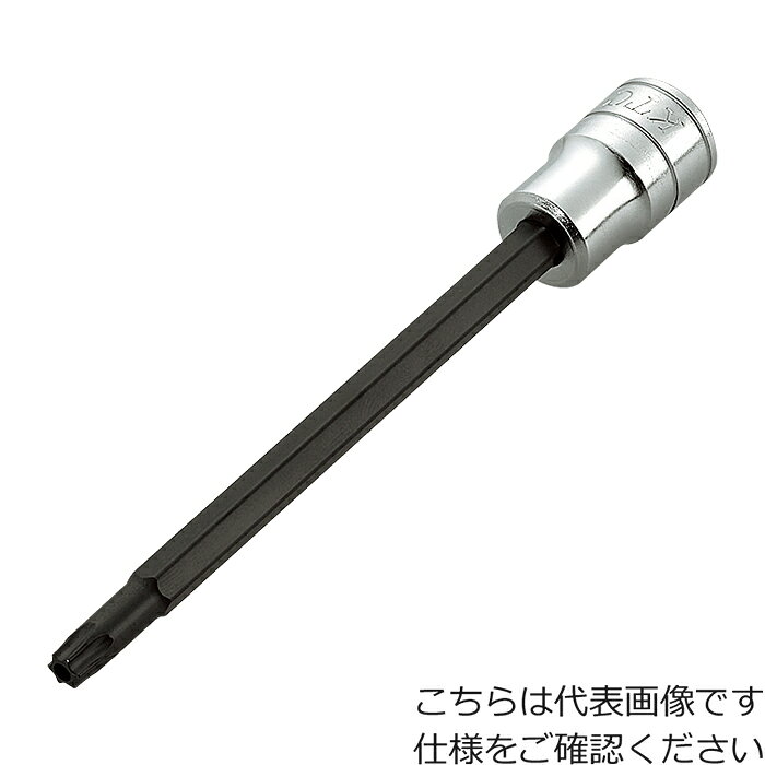 【特長】●ビット部は差込式で、交換が可能です。●T型いじり止め形状・ロングタイプです。●差込角側は応力の集中を防ぐパワーフィット形状を採用しています。【仕様】●呼びNo.：T40●先端寸法(mm)：6.60●差込角(mm)：9.5●全長(m...