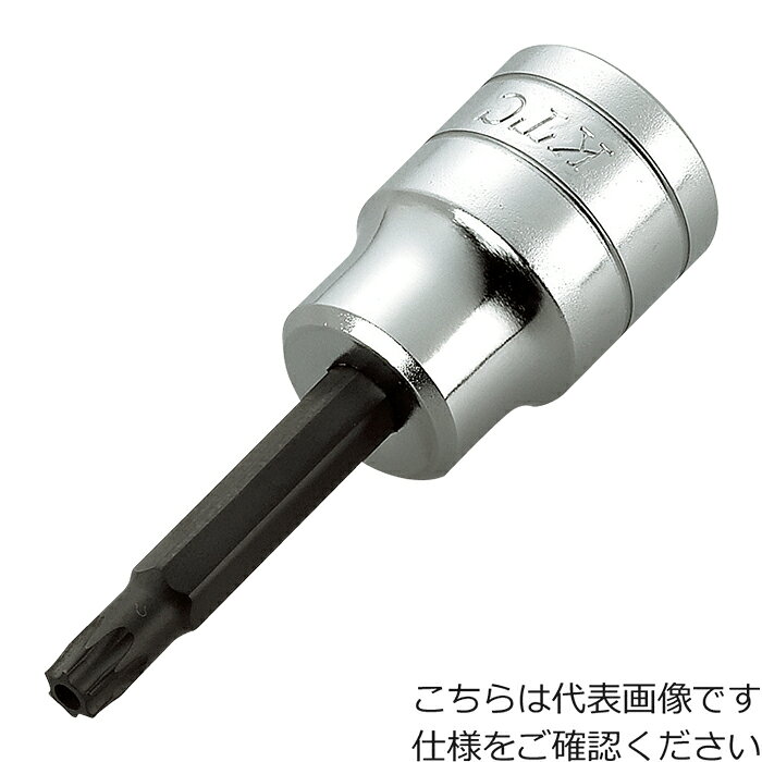 【特長】●ビット部は差込式で、交換が可能です。●T型いじり止め形状・スタンダードタイプです。●差込角側は応力の集中を防ぐパワーフィット形状を採用しています。●自動車のエアバッグや携帯電話、コンピュータ内部などに使用されている「T型いじり止め...