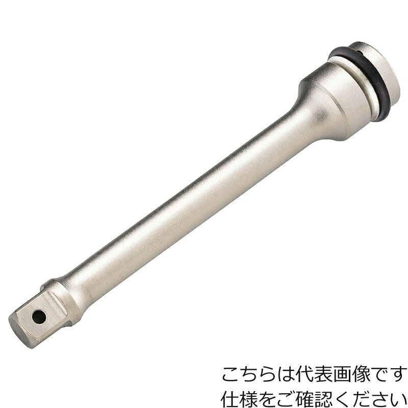 【特長】●深くて狭い箇所の作業など、レンチが操作しにくい時、ソケットを延長させるために使用します。●着脱の際にOリングを一旦溝に仮置きすることで作業性を向上させています。【仕様】●差込角(mm)：12.7●全長(mm)：75【材質／仕上】●...