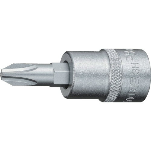 【特長】●ラチェットハンドルなどに取り付けて使用することにより、マイナスねじ、プラスねじの締め付け、緩めができます。【仕様】●刃先：［［＋］］No.3●差込角(mm)：9.5●全長(mm)：53【材質／仕上】●構造用鋼【原産国（名称）】日本...