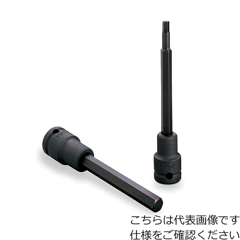 【特長】●強力タイプのロングヘキサゴンソケットです。●インパクトレンチなどの動力工具でも使用可能です。【仕様】●差込角(mm)：9.5●対辺寸法(mm)：4●ビット長さ(mm)：71●全長(mm)：100【仕様2】●適合ピン：PIN3015...
