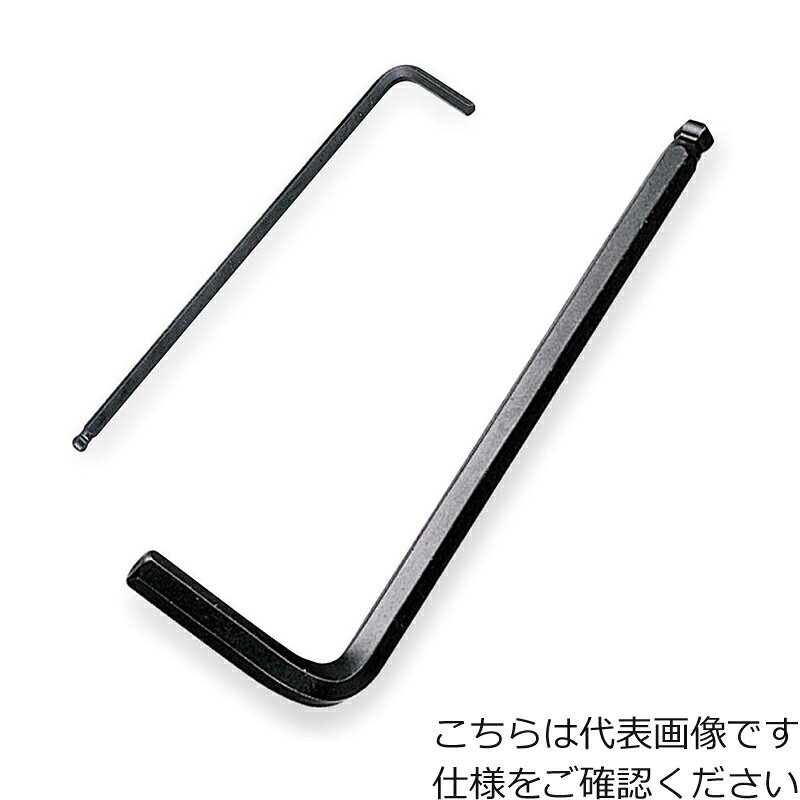 【特長】●ボールポイント加工で、斜め作業の早回し、仮締めが可能です。【仕様】●対辺寸法(mm)：8●首下寸法(mm)：43●全長(mm)：172●対辺(mm)：8【仕様2】●ミリサイズ●ロングタイプ【材質／仕上】●特殊合金鋼●表面処理：リン...