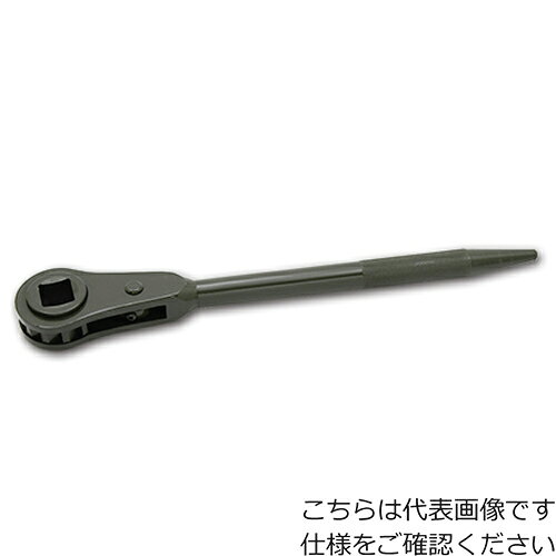 【特長】●正逆は表裏を反転持ち換えて使用します。【用途】●工場関係、機械、水道工事、鉄道など、強力な締め付け作業およびさびついた四角ボルト・ナットの取り外しに適します。【仕様】●対辺寸法(mm)：16●全長(mm)：270●厚さ(mm)：2...
