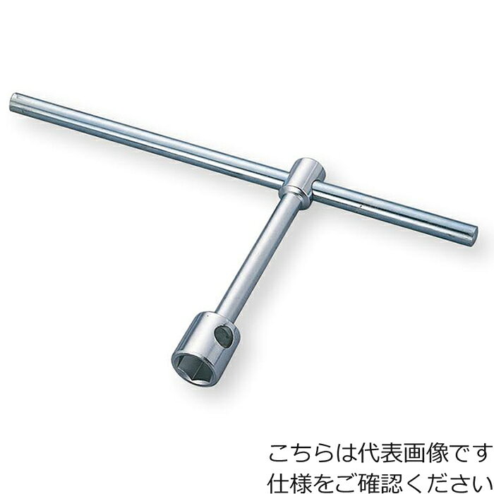 【特長】●ハンドルがスライドするため、任意の位置で使用できます。●ソケット部は6角と4角形状です。【仕様】●全長(mm)：445●対辺寸法(mm)6角：41●対辺寸法(mm)4角：21●スライドハンドル(mm)：600【材質／仕上】●構造用...