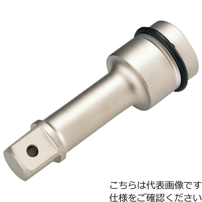 【特長】●深くて狭い箇所の作業など、レンチが操作しにくい時、ソケットを延長させるために使用します。●着脱の際にOリングを一旦溝に仮置きすることで作業性を向上させています。【仕様】●差込角(mm)：25.4●全長(mm)：200【材質／仕上】...