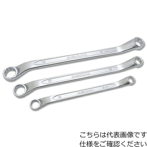 【特長】●両口共めがねタイプですので、本締め作業に適している商品です。●JIS取得品（24×27mmまでのサイズ）です。【用途】●六角ボルト・ナットの締結作業【仕様】●対辺寸法(mm)：21×23●全長(mm)：333●首角度(°)：45●...