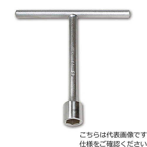 【特長】●早回しなど連続作業がしやすく、力の掛け具合を加減しやすい形状の便利工具です。●ソケット部は6角形状です。【用途】●六角ボルト・ナットの締結作業【仕様】●対辺寸法(mm)：50●全長(mm)：360●全幅(mm)：380●対辺寸法(...