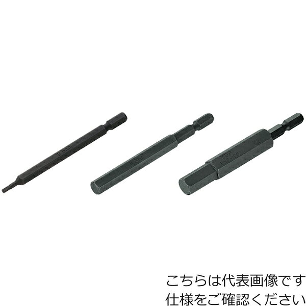 【特長】●各種六角穴付ボルトの着脱に最適な先端工具です。●大径サイズ17mmまで豊富な品揃えです。【用途】●各種六角穴付ボルトの着脱に。【仕様】●対辺(mm)：8.0●全長(mm)：90●シャンク径(mm)：6.35●先端マグネット：なし【...