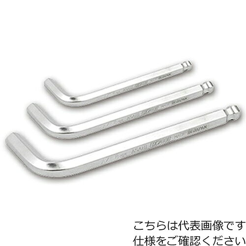 【特長】●先端のボールポイント加工により最大25°の角度からねじをまわすことができます。●硬度：HRC55〜59●六角棒の先端平面角は、各辺均等に面取りを行っていますので、六角穴へ差込が容易となっています。【仕様】●対辺寸法(mm)：14●...