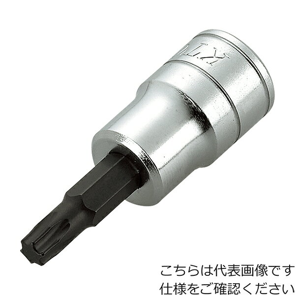 【特長】●ビット部は差込式で、交換が可能です。●差込角側は応力の集中を防ぐパワーフィット形状を採用しています。●ショートタイプです。【仕様】●呼びNo.：T30●先端寸法(mm)：5.49●差込角(mm)：9.5●全長(mm)：50●タイプ...
