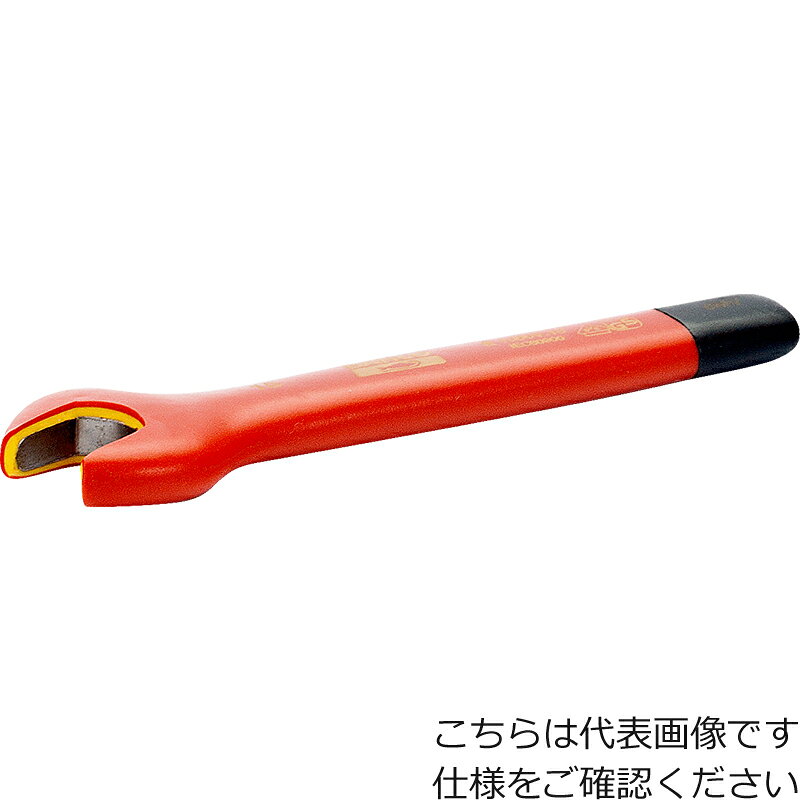 【特長】●安全を目視で確認できるセーフティーサイン付です。●耐電圧試験済みです。【仕様】●二面幅寸法(mm)：6●全長(mm)：92●厚さ(mm)：3.7【仕様2】●1000V絶縁仕様●欧州規格EN60911適合品【材質／仕上】●皮膜部：ポ...