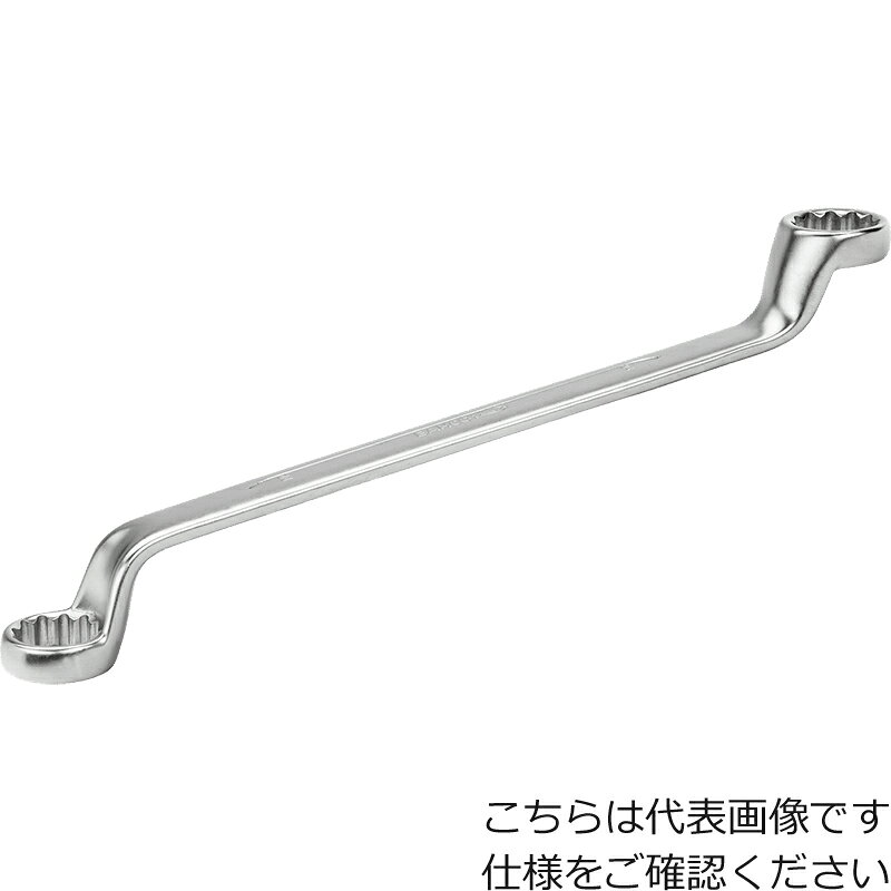 【特長】●面接触でなめづらいダイナミックドライブを採用しています。●60°のディープオフセットで作業時間を短縮させることができます。【用途】●ボルトナットの締め緩め。【仕様】●対辺寸法(mm)：24×27●全長(mm)：326【材質／仕上】...