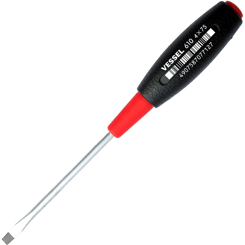 【特長】●精密分野でのねじ締めに最適です。●マイナスの刃先は狭い場所でもひっかからないストレートカットです。●細軸タイプです。●クロムバナジウム鋼、全身焼入です。●刃先は、メッキ層の厚みの影響を受けないブラックポイント加工です。【仕様】●刃...