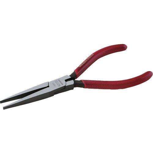 【特長】●先端部が幅広くなっているので製品を安定してつかめます。【用途】●針金・ブリキ板等の細工、加工に。●熱くて触れない物をつかむ時に。【仕様】●全長(mm)：150●E×F(mm)：1.5×3.5●落下防止用ひも取付穴：無●先端形状(m...