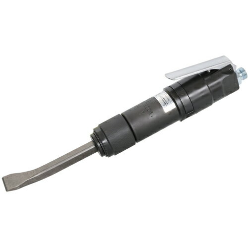 【特長】●タガネの交換は工具不要のワンタッチ式です。【用途】●軽度のハツリ、バリ取り、溶接部のスラグ落とし、鉄骨の塗料、サビ落としなど。【仕様】●無負荷打撃数(min［［の−1乗］］)：4000●空気消費量(［［M3］］/min)：0.20...