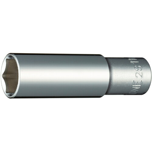 【特長】●ボルトが突き出したナットを回すのに最適です。●深い箇所のナットにも最適です。●差し込み後、トルクをかけてもナメにくくなっています。【仕様】●差込角(mm)：6.35●対辺寸法(mm)：11●全長(mm)：51●対辺形状：6角●対辺...
