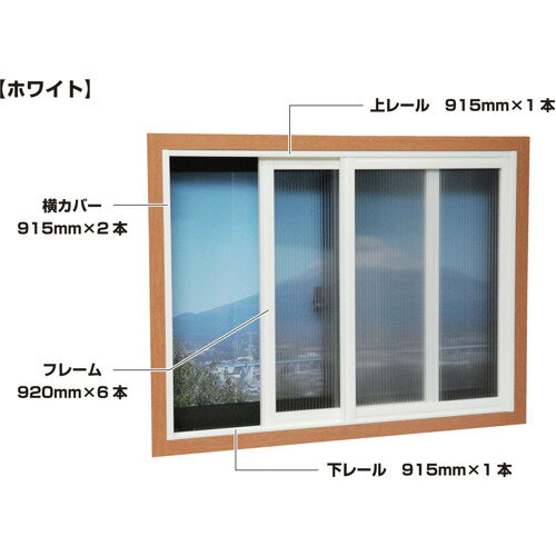 【特長】●室外温度0℃、室内温度20℃で設置時、ガラス面中央位置温度が7.7℃から14.7℃に改善しました。(窓大きさW1235×H1370にて試験)●既存の窓の内側に取り付けるだけで、省エネ・冷暖房効果大幅アップ・結露軽減効果があります。...