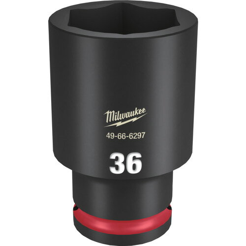 【特長】●Milwaukeeロゴ、型番はレーザーエッチングです。●サイズ表記は彫り込み＆インク注入で識別が用意です。【用途】●アクセサリー【仕様】●差込角(mm)：12.7●対辺寸法(mm)：36●全長(mm)：78【仕様2】●鍛造製法によ...